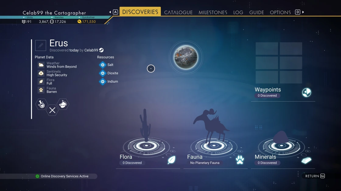 Erus - No Man's Sky Wiki