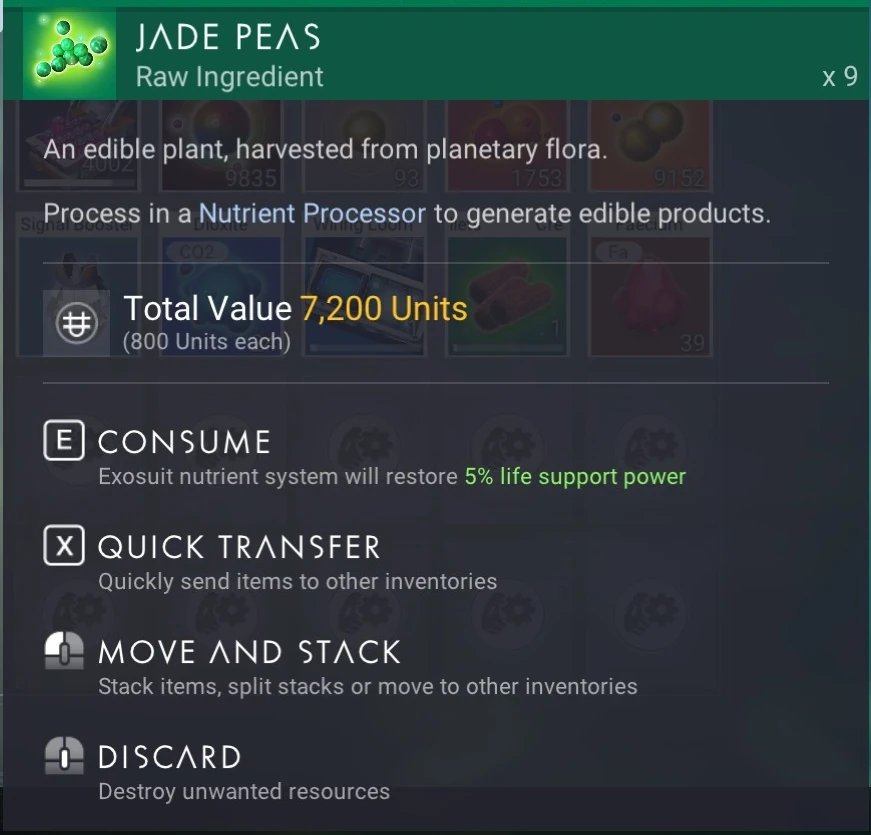 Jade Peas - No Man's Sky Wiki