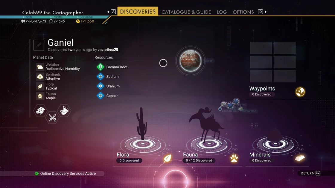 Ganiel - No Man's Sky Wiki