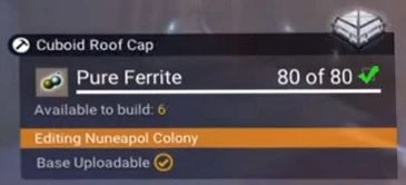 Cuboid Roof Cap - No Man's Sky Wiki