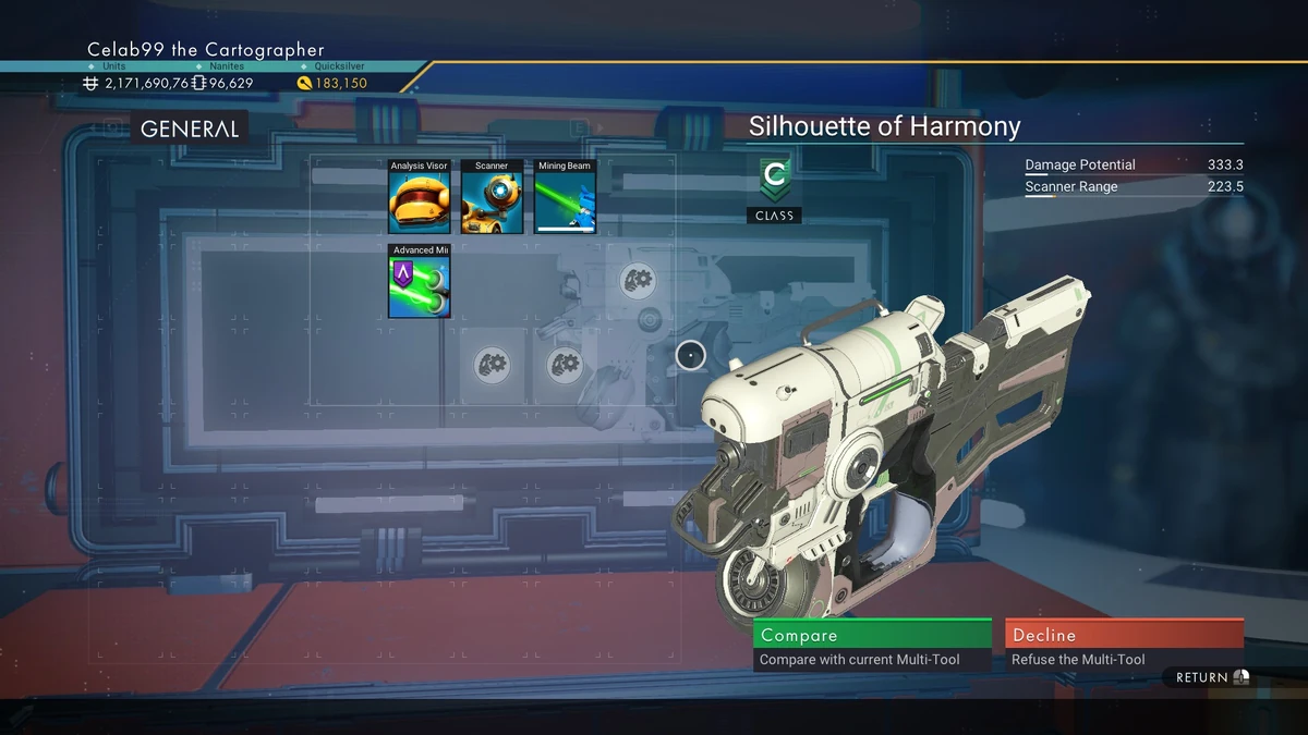 Silhouette of Harmony (AGT Demeter) - No Man's Sky Wiki