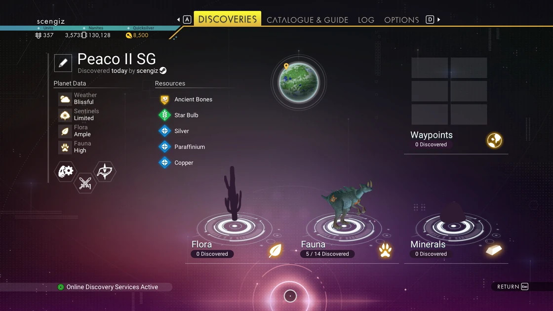 Peaco II SG - No Man's Sky Wiki