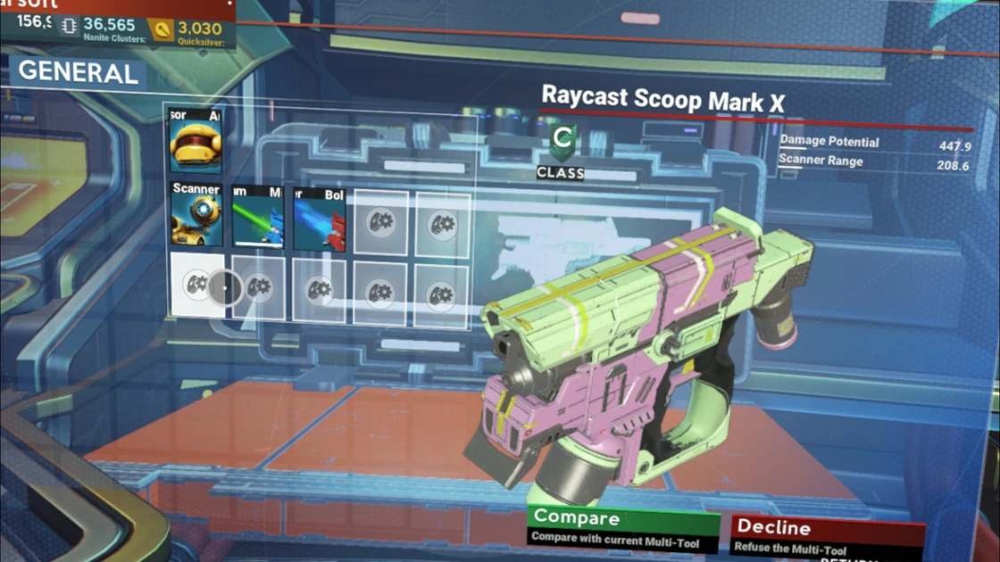 Raycast Scoop Mark X - No Man's Sky Wiki