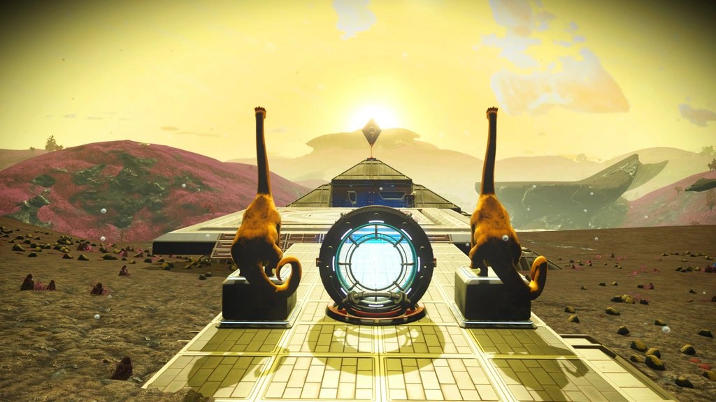 Anomalous Floating Pyramid - No Man's Sky Wiki