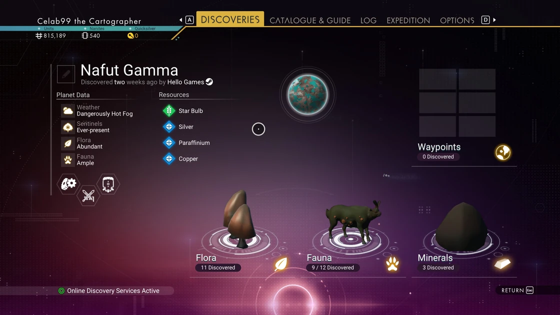 Nafut Gamma - No Man's Sky Wiki