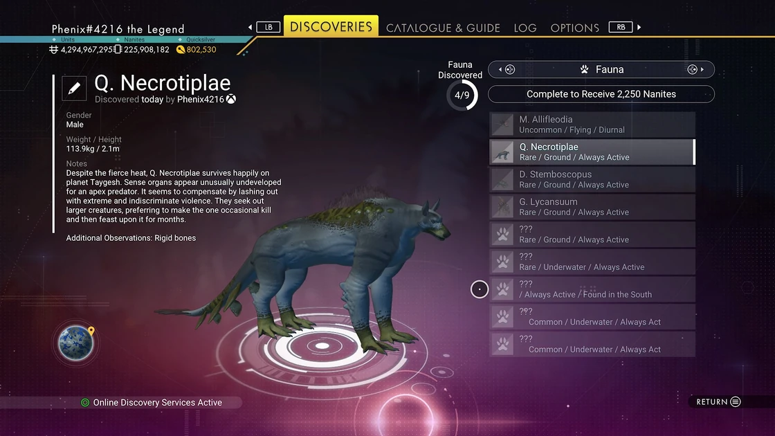 Q.Necrotiplae - No Man's Sky Wiki