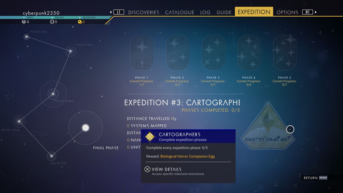 Expedition 3: Cartographers - No Man's Sky Wiki