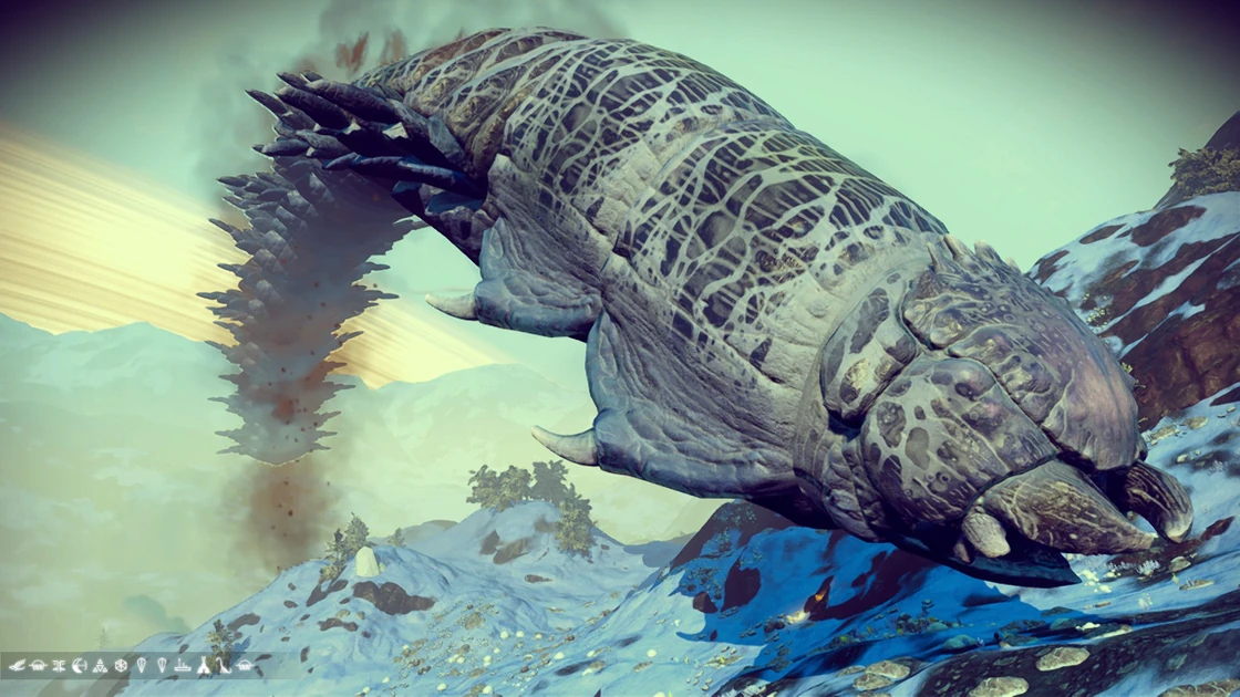 Immortal Worm Yuzan Alpha - No Man's Sky Wiki