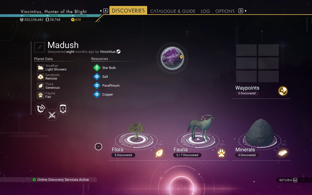 Category:Madush - No Man's Sky Wiki