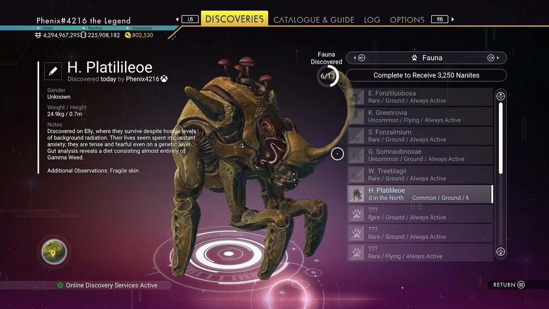 H.Platilileoe - No Man's Sky Wiki