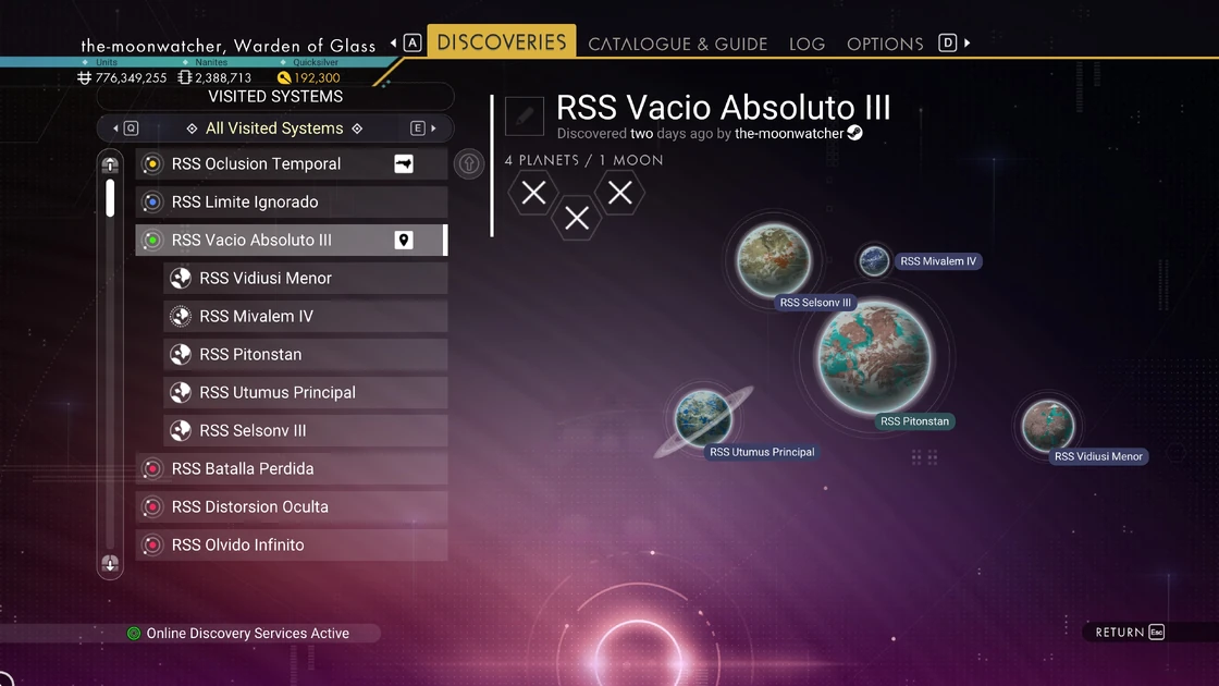 RSS Vacio Absoluto III - No Man's Sky Wiki