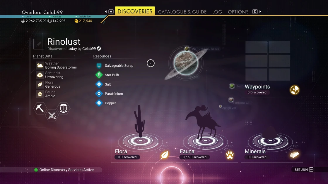 Rinolust - No Man's Sky Wiki