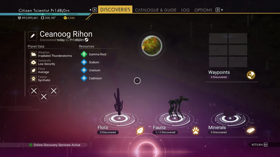 Ceanoog Rihon - No Man's Sky Wiki