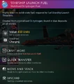 Starship Launch Fuel - No Man's Sky Wiki