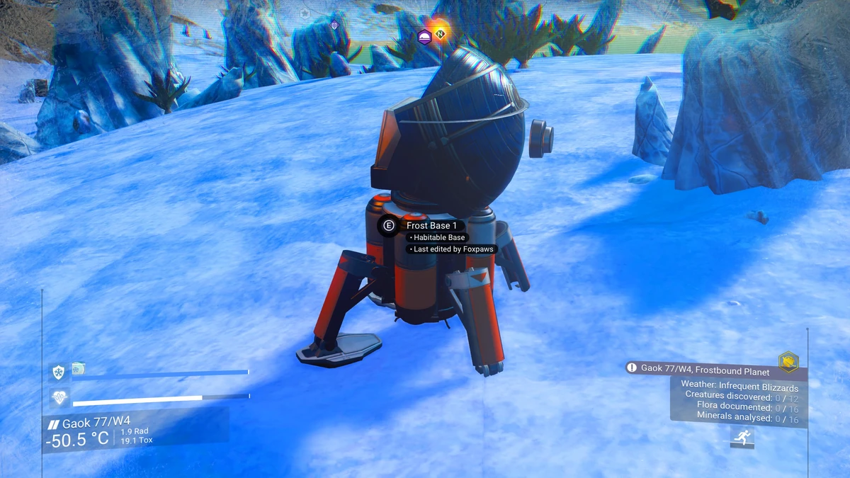 Frost Base 1 - No Man's Sky Wiki