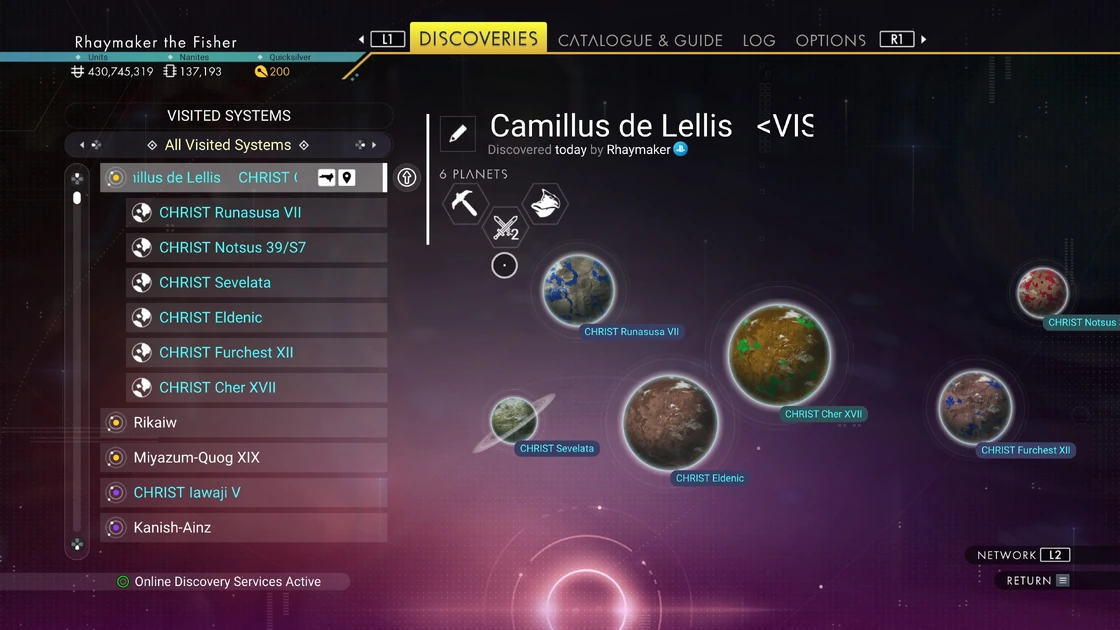 CHRIST Camillus de Lellis - No Man's Sky Wiki