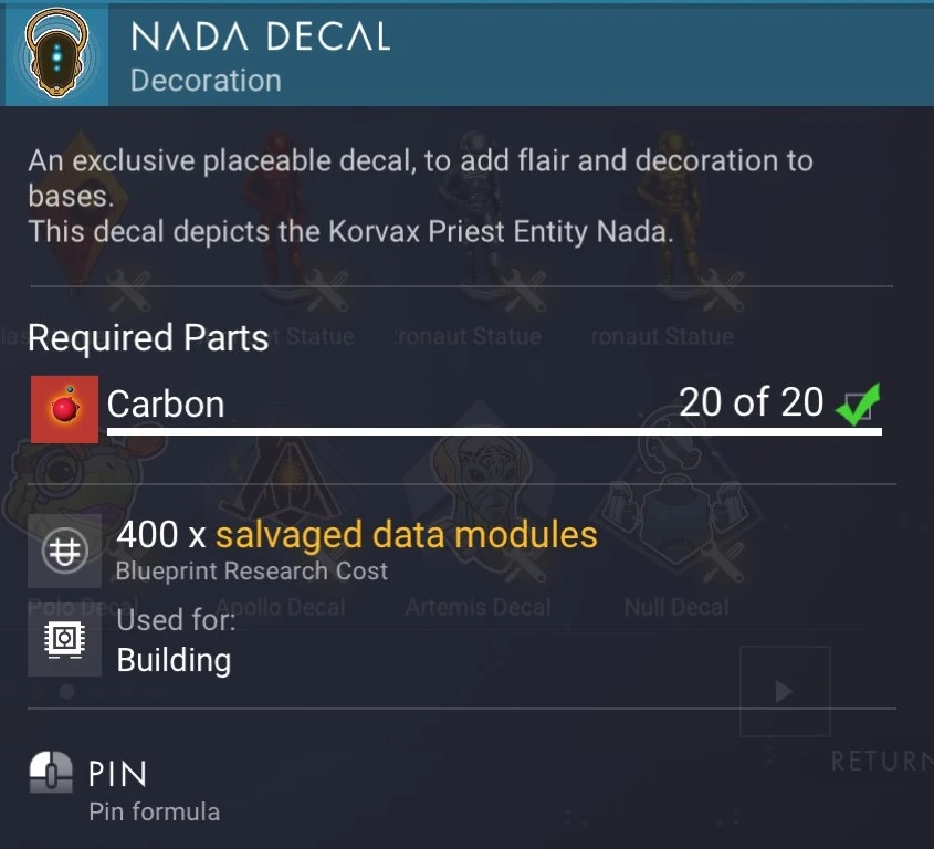 Nada Decal - No Man's Sky Wiki
