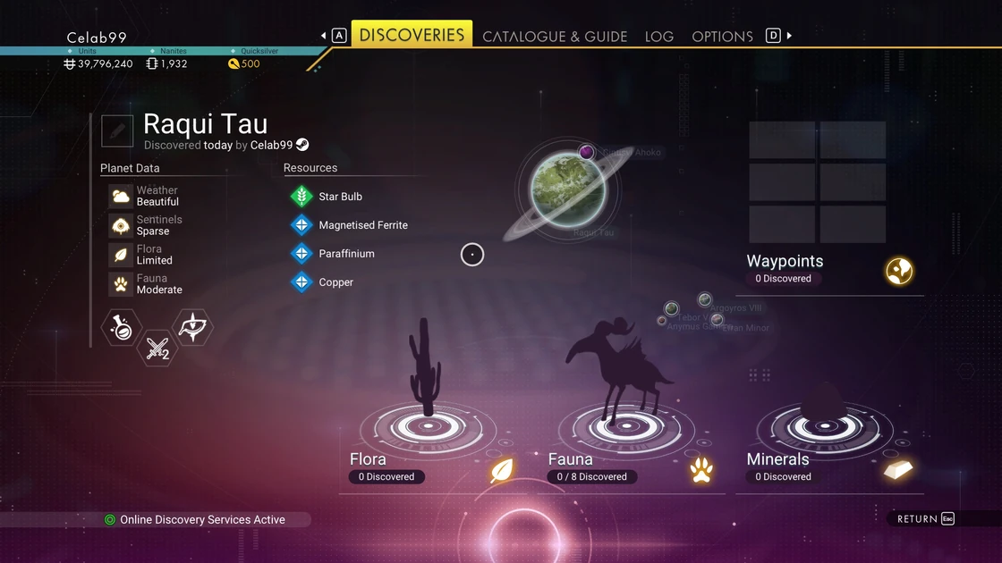 Raqui Tau - No Man's Sky Wiki