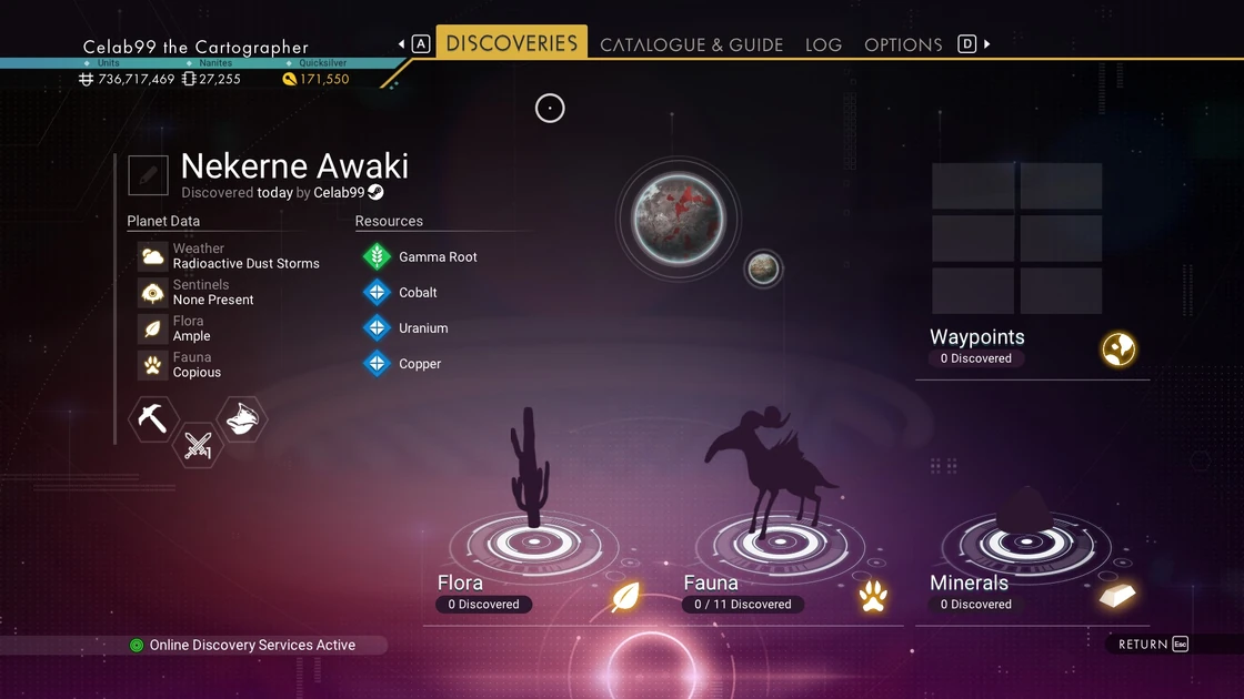 Nekerne Awaki - No Man's Sky Wiki