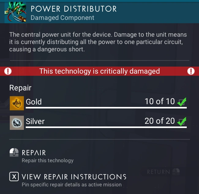 Power Distributor (Frigate) - No Man's Sky Wiki