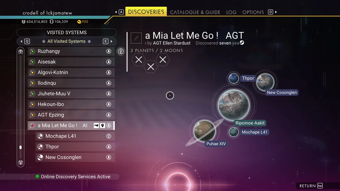 AGT Mama Mia Let Me Go - No Man's Sky Wiki