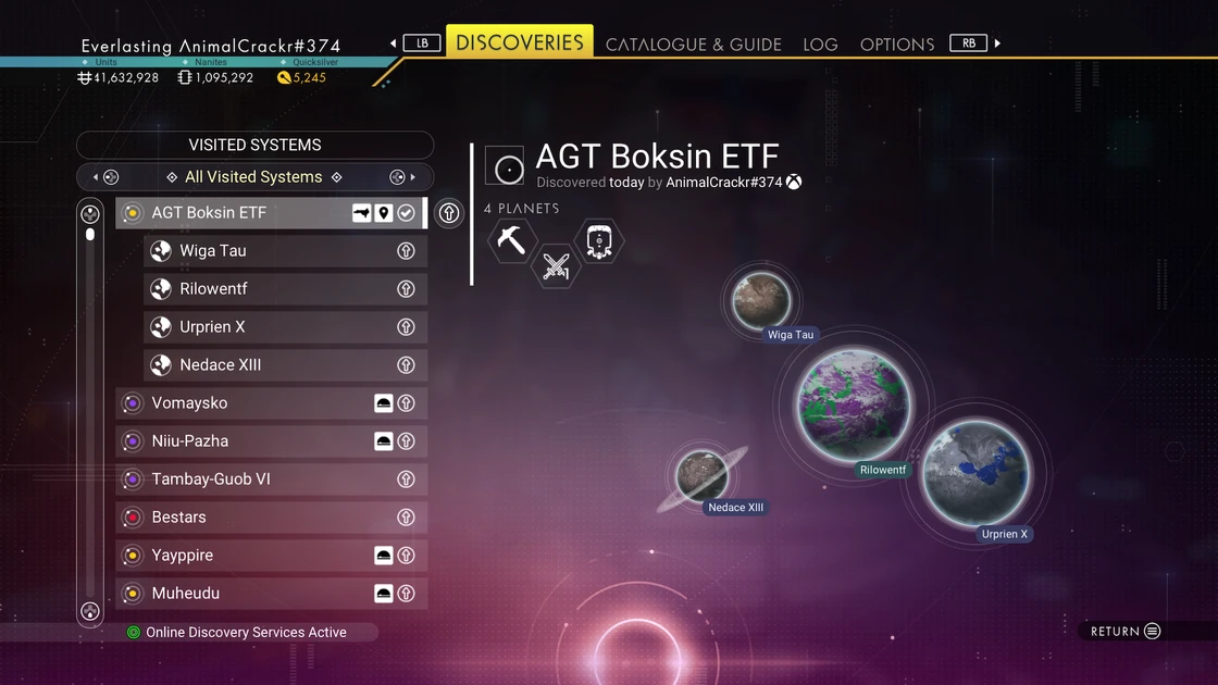 AGT Boksin ETF - No Man's Sky Wiki