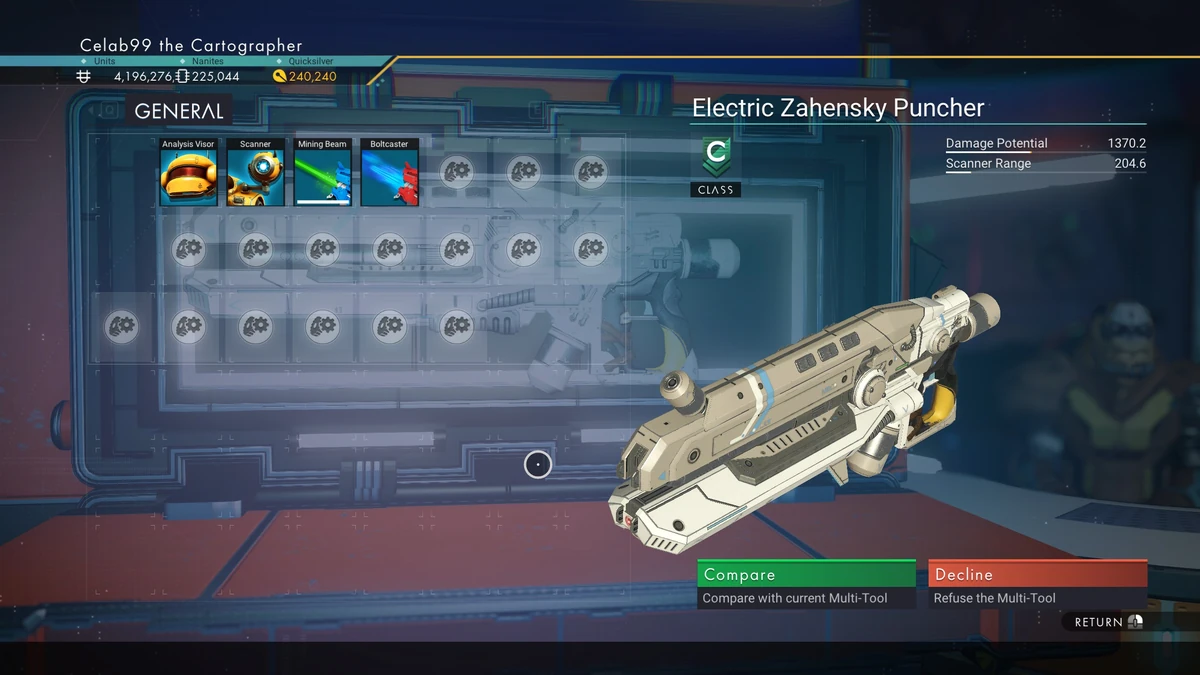 Electric Zahensky Puncher - No Man's Sky Wiki