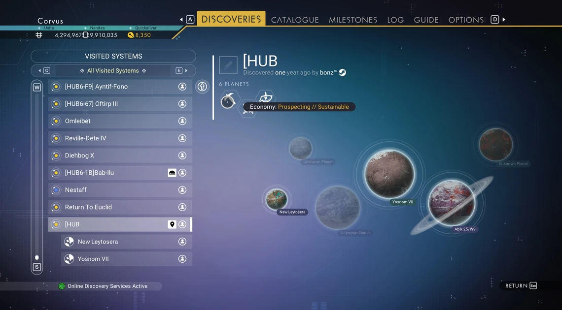 HUB (Dexterf Sector) - No Man's Sky Wiki
