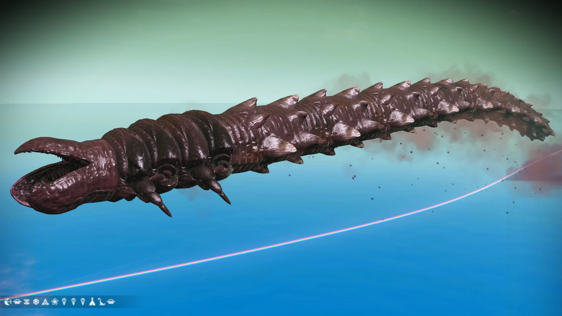 Immortal Worm Erus Prime - No Man's Sky Wiki