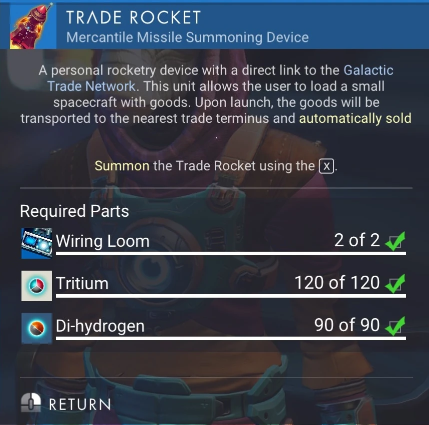 Trade Rocket - No Man's Sky Wiki