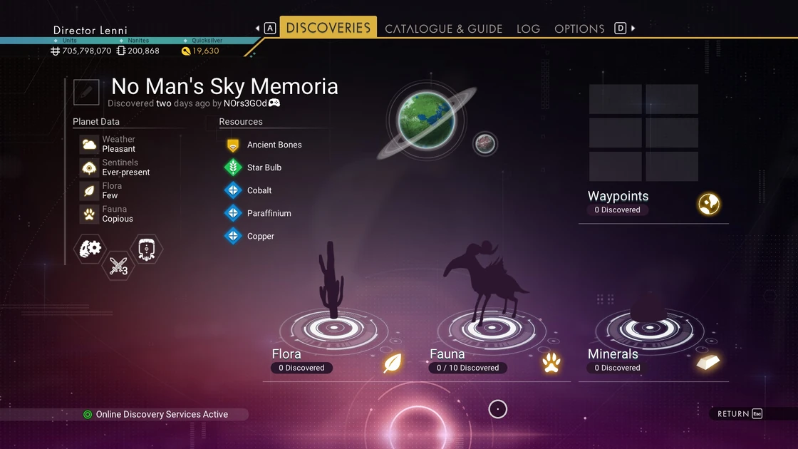 No Man's Sky Memorial Cemetery Planet - No Man's Sky Wiki