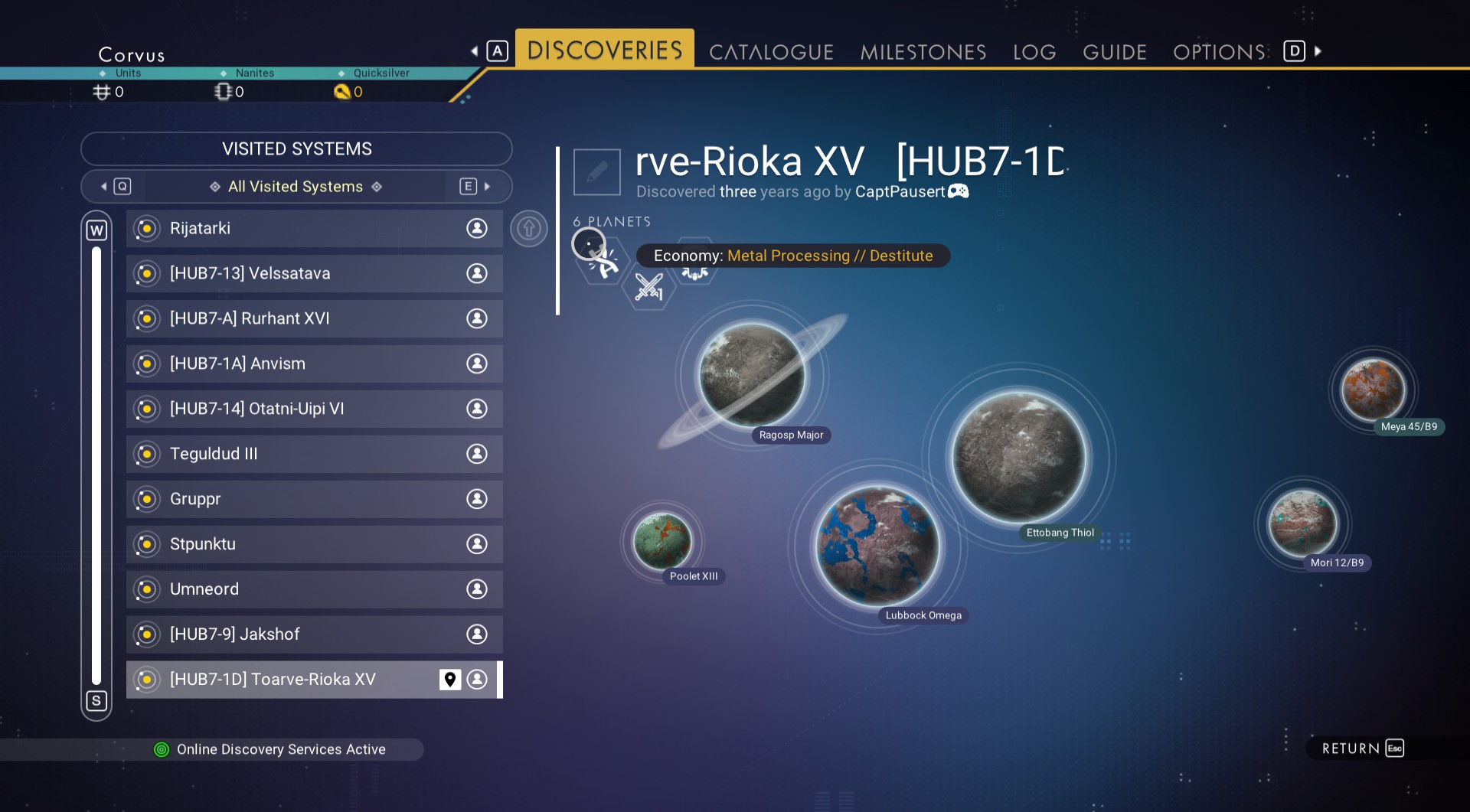 Hub7 1d Toarve Rioka Xv No Mans Sky Wiki