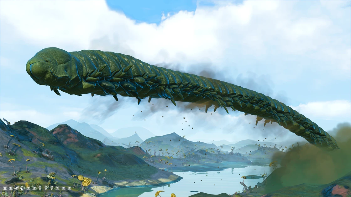 Immortal Worm Ewburyde - No Man's Sky Wiki
