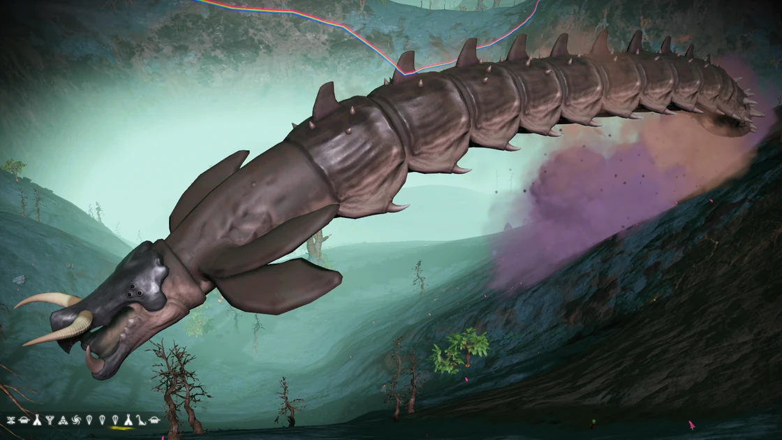 Immortal Worm Mike - No Man's Sky Wiki