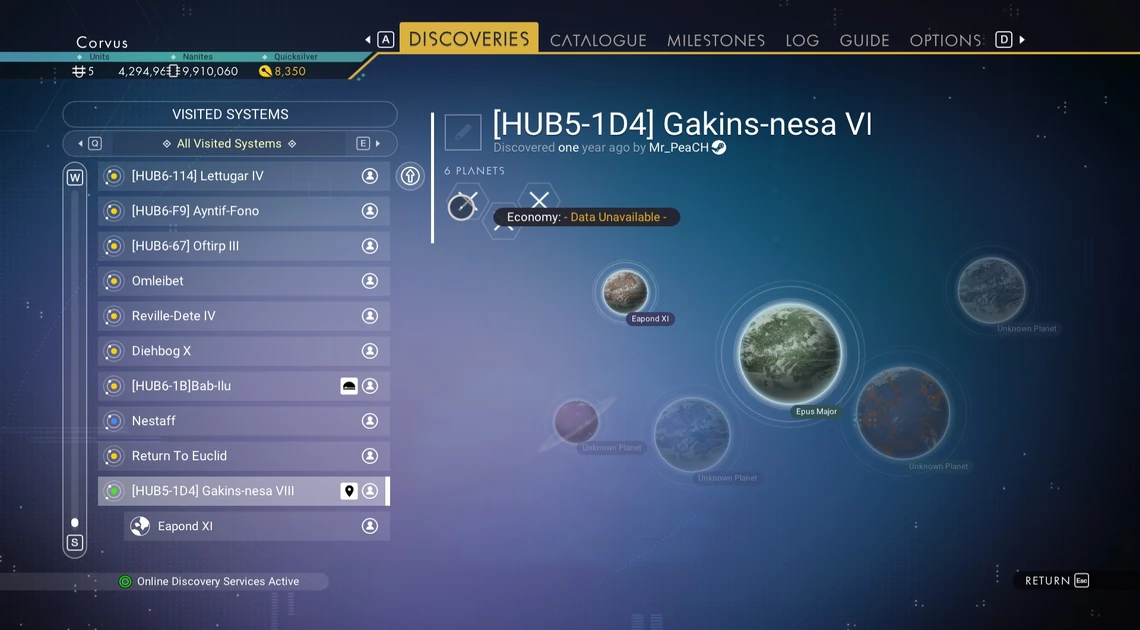 HUB5-1D4 Gakins-nesa VIII - No Man's Sky Wiki