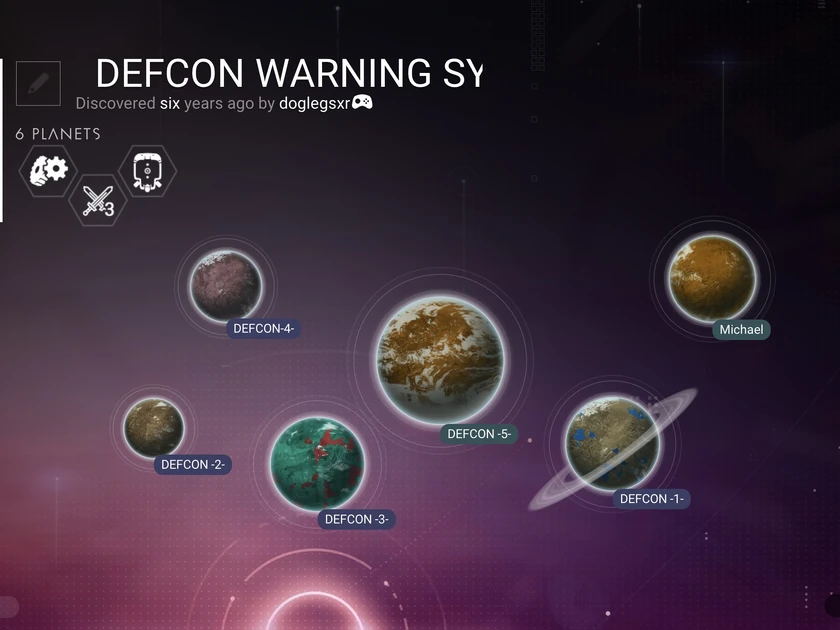 DEFCON WARNING SYSTEM -AH- - No Man's Sky Wiki