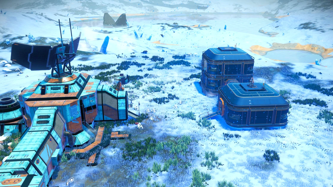 Frostgard capital de Glacios - No Man's Sky Wiki