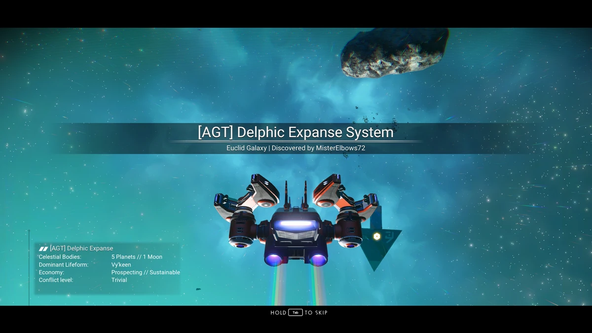 AGT Delphic Expanse - No Man's Sky Wiki