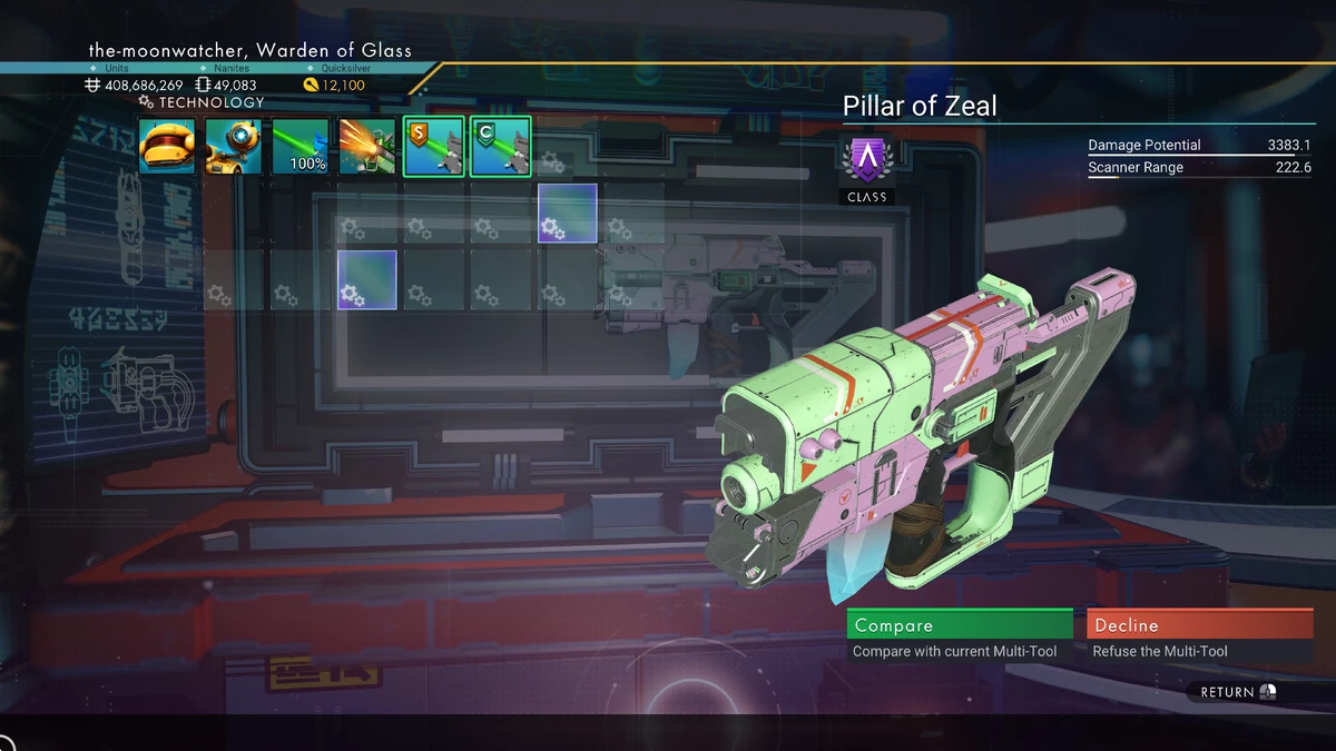 Pillar of Zeal - No Man's Sky Wiki