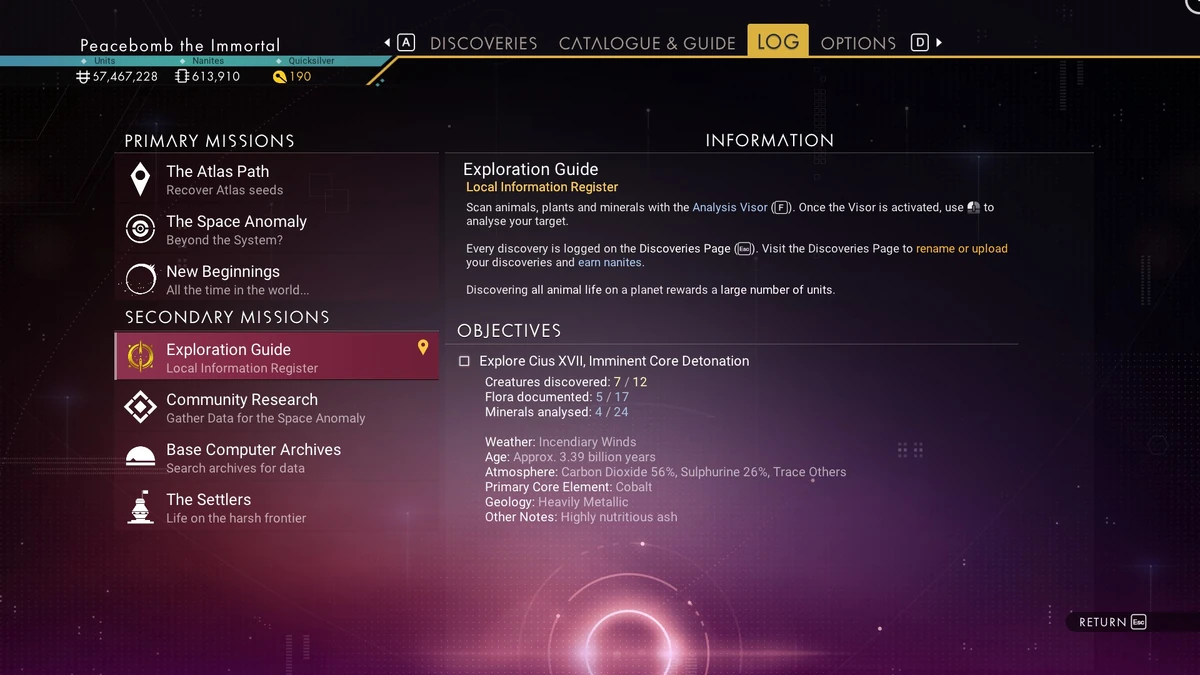 Category:Cius XVII - No Man's Sky Wiki