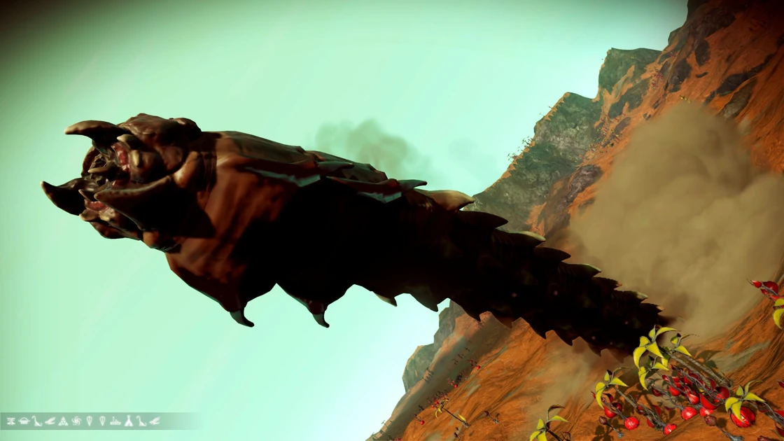 Immortal Worm Enboro - No Man's Sky Wiki