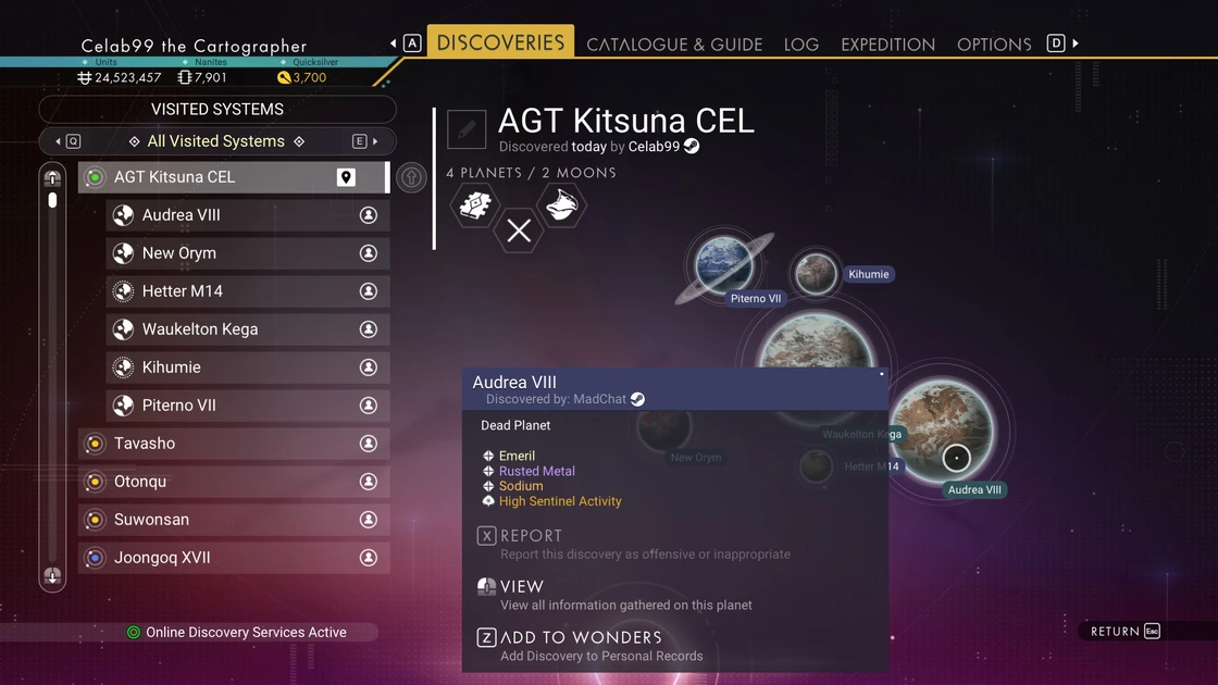 Audrea VIII - No Man's Sky Wiki