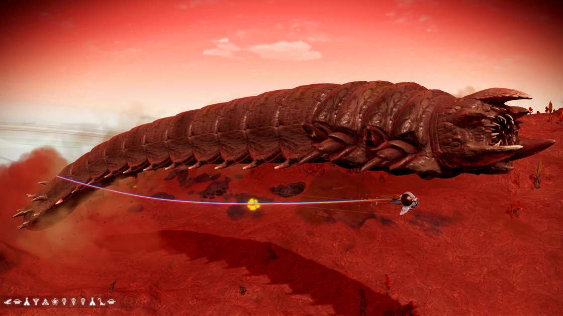 Immortal Worm Yidnaeang Keha - No Man's Sky Wiki