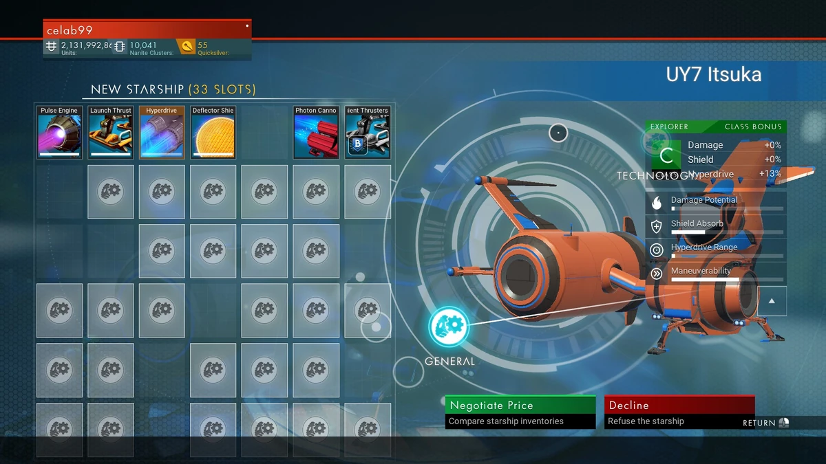 UY7 Itsuka - No Man's Sky Wiki