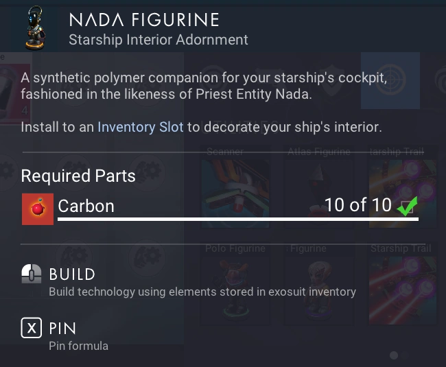 Nada Figurine - No Man's Sky Wiki