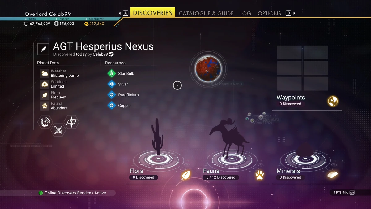 Category:AGT Hesperius Nexus - No Man's Sky Wiki