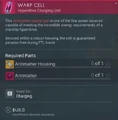 Warp Cell - No Man's Sky Wiki
