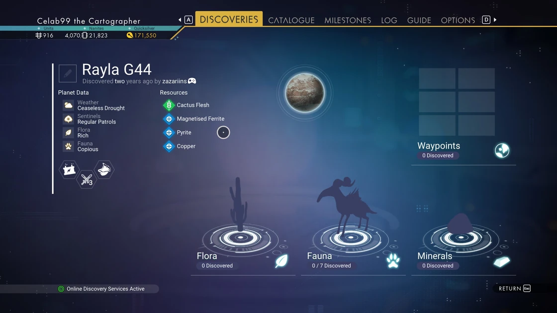 Rayla G44 - No Man's Sky Wiki