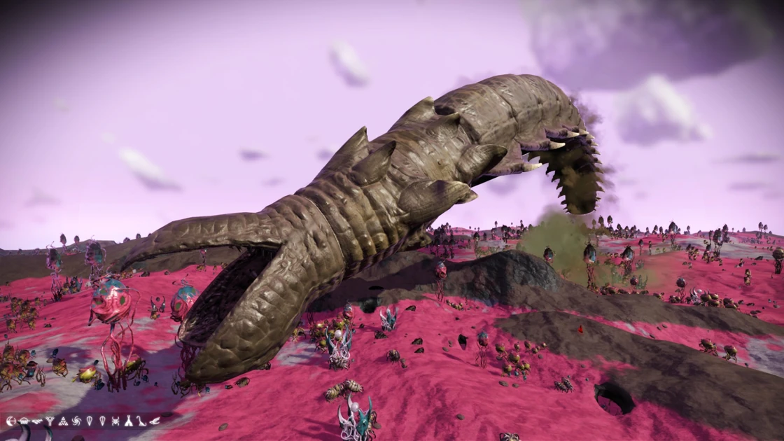 Immortal Worm Gohanet - No Man's Sky Wiki