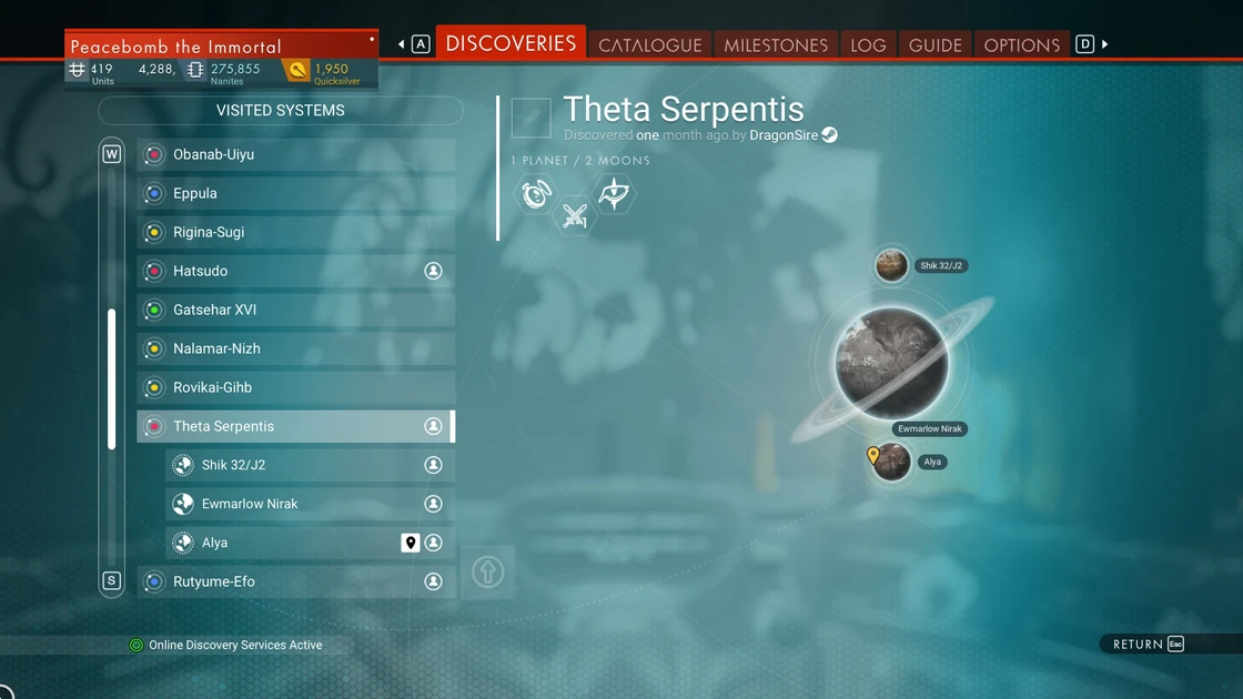 Theta Serpentis - No Man's Sky Wiki